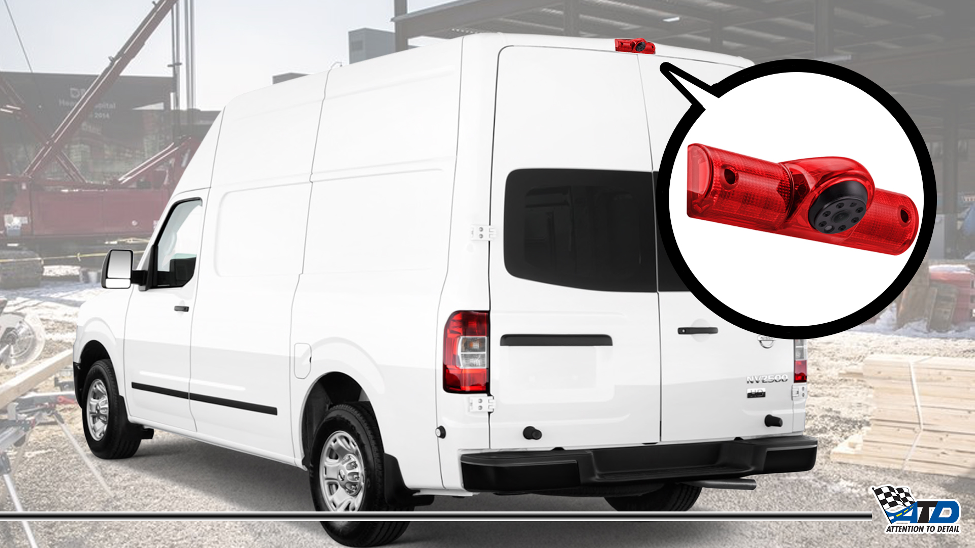 Van Back Up Cameras in Connecticut | Attention To Detail