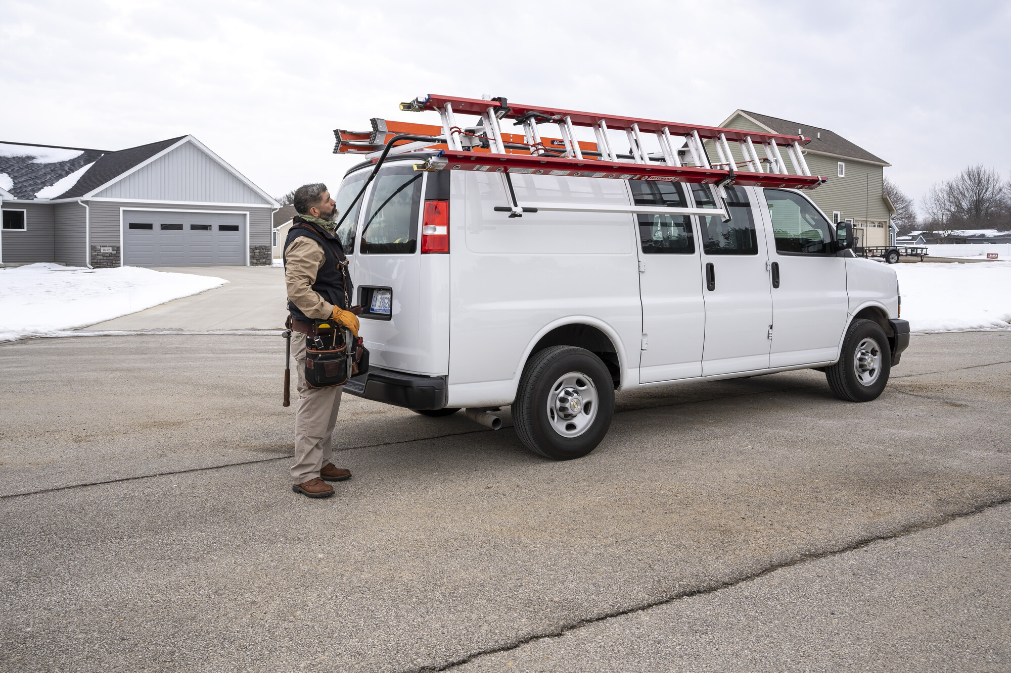 Adrian ProLift Ladder Rack CT - Ladder Racks | CT Truck & Van