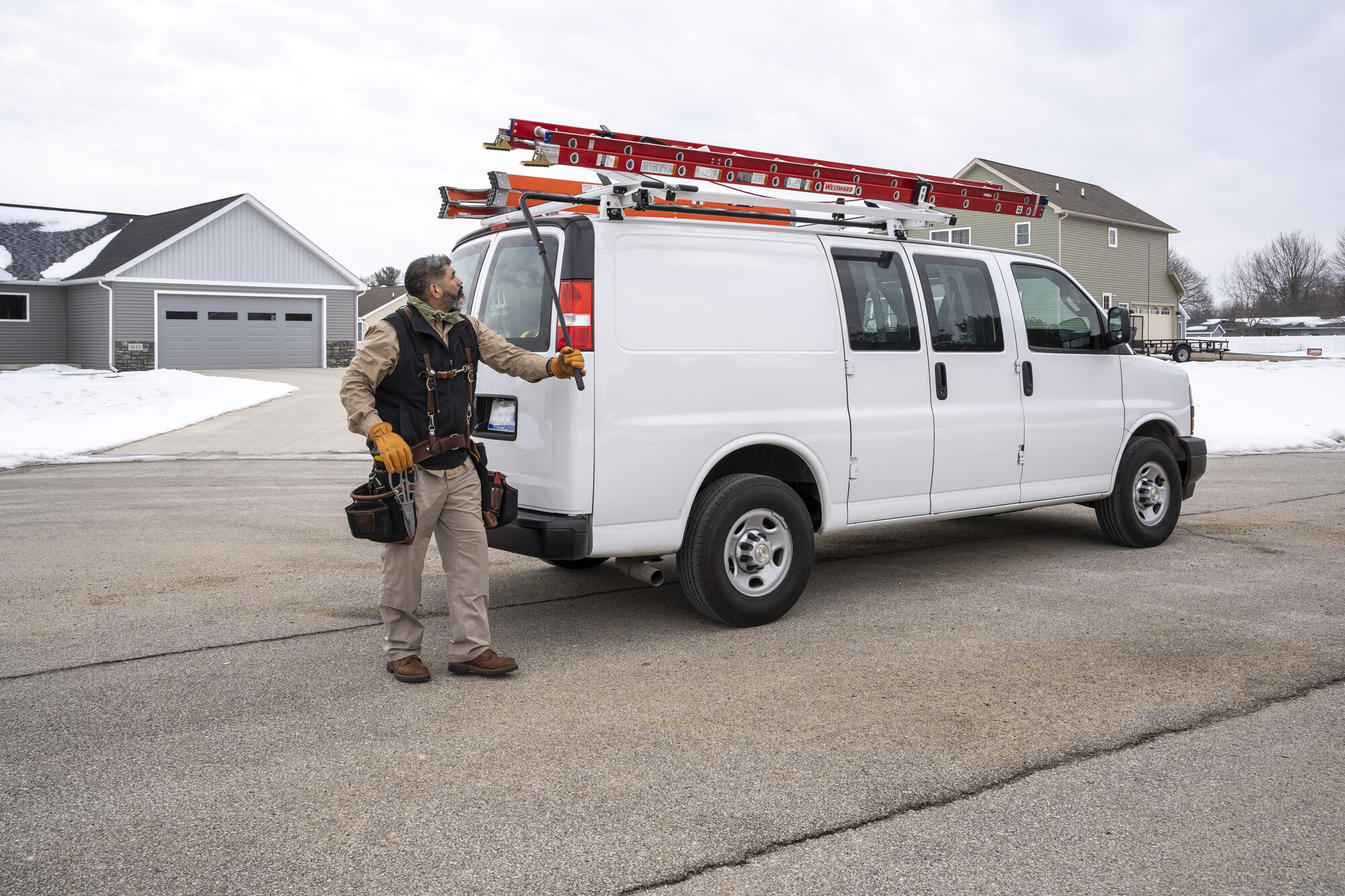 Adrian ProLift Ladder Rack CT - Ladder Racks | CT Truck & Van