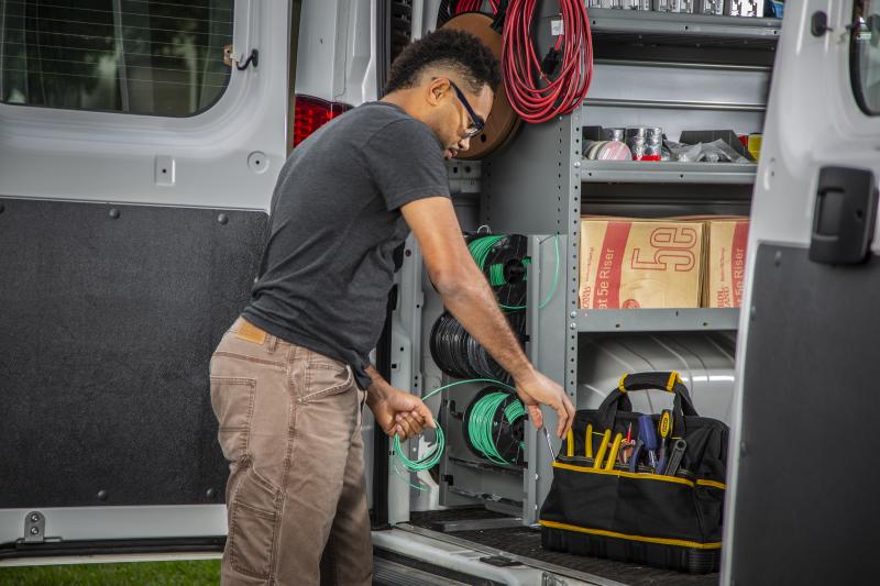 Cable & Wire Storage in Connecticut | CT Truck & Van