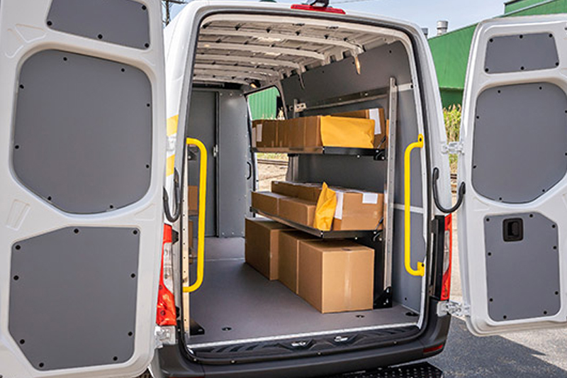 Parcel Delivery Van Interiors in Connecticut | CT Truck & Van
