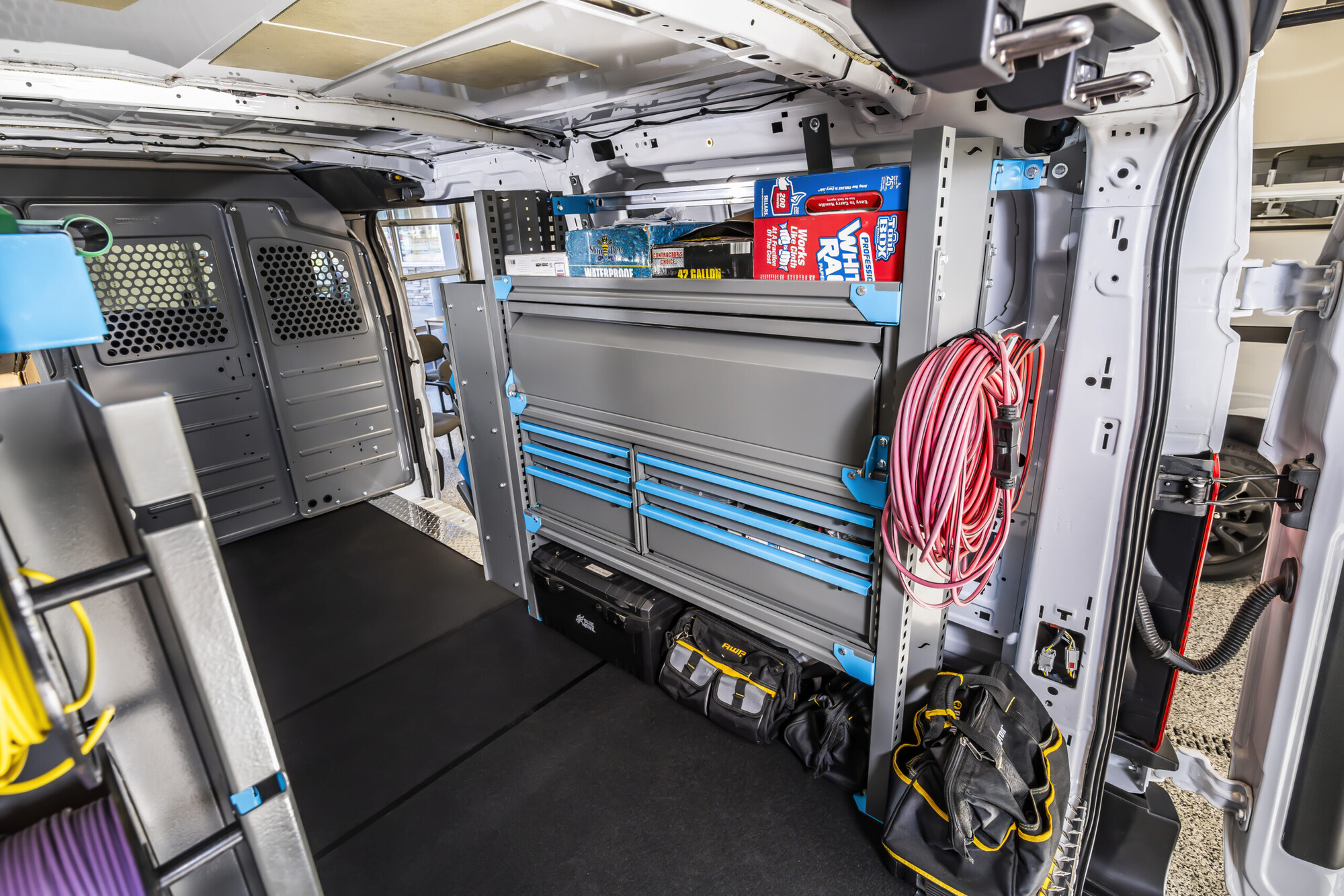 Electrician Van Interiors in Connecticut | CT Truck & Van