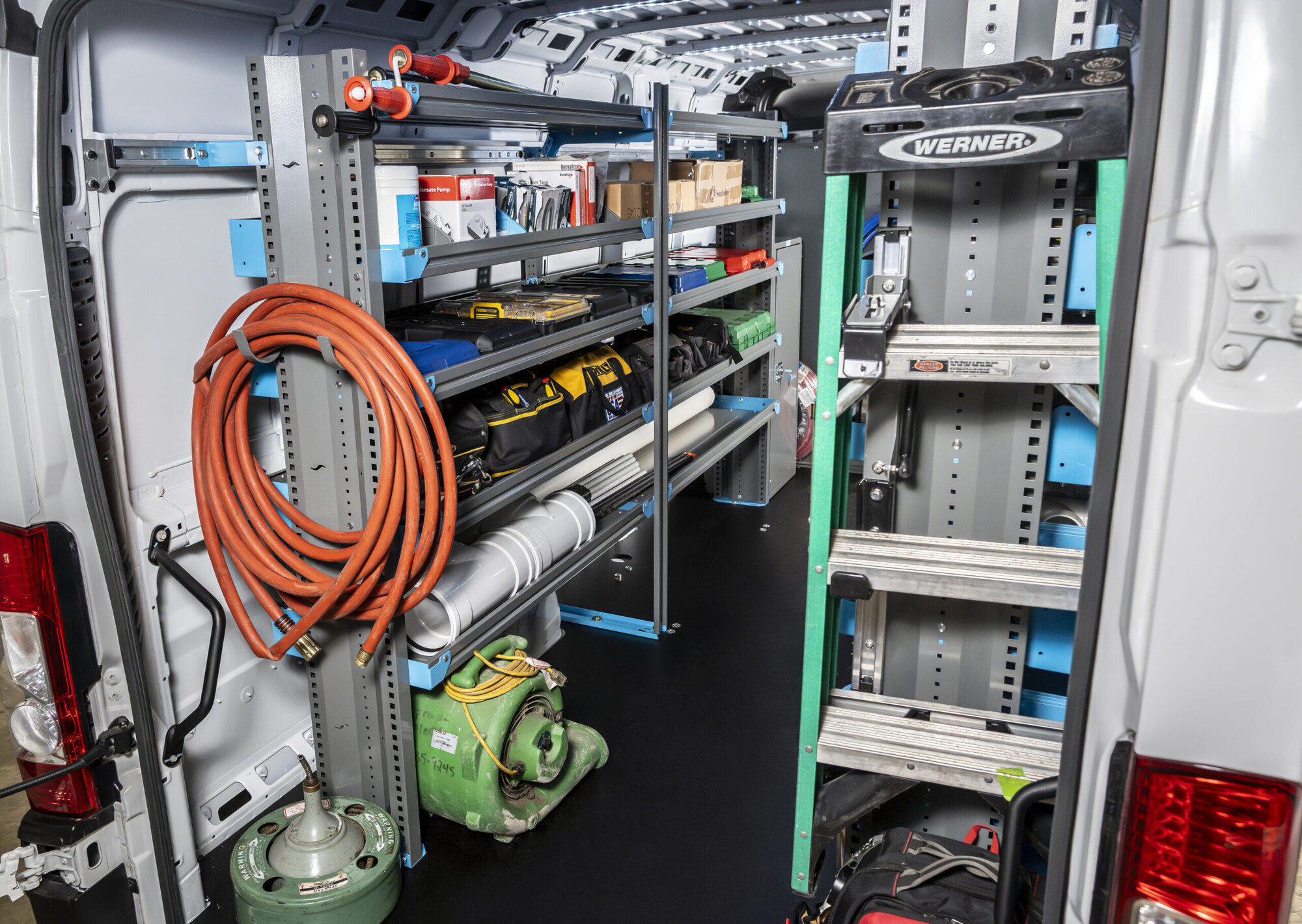Plumber Van Interiors in Connecticut | CT Truck & Van