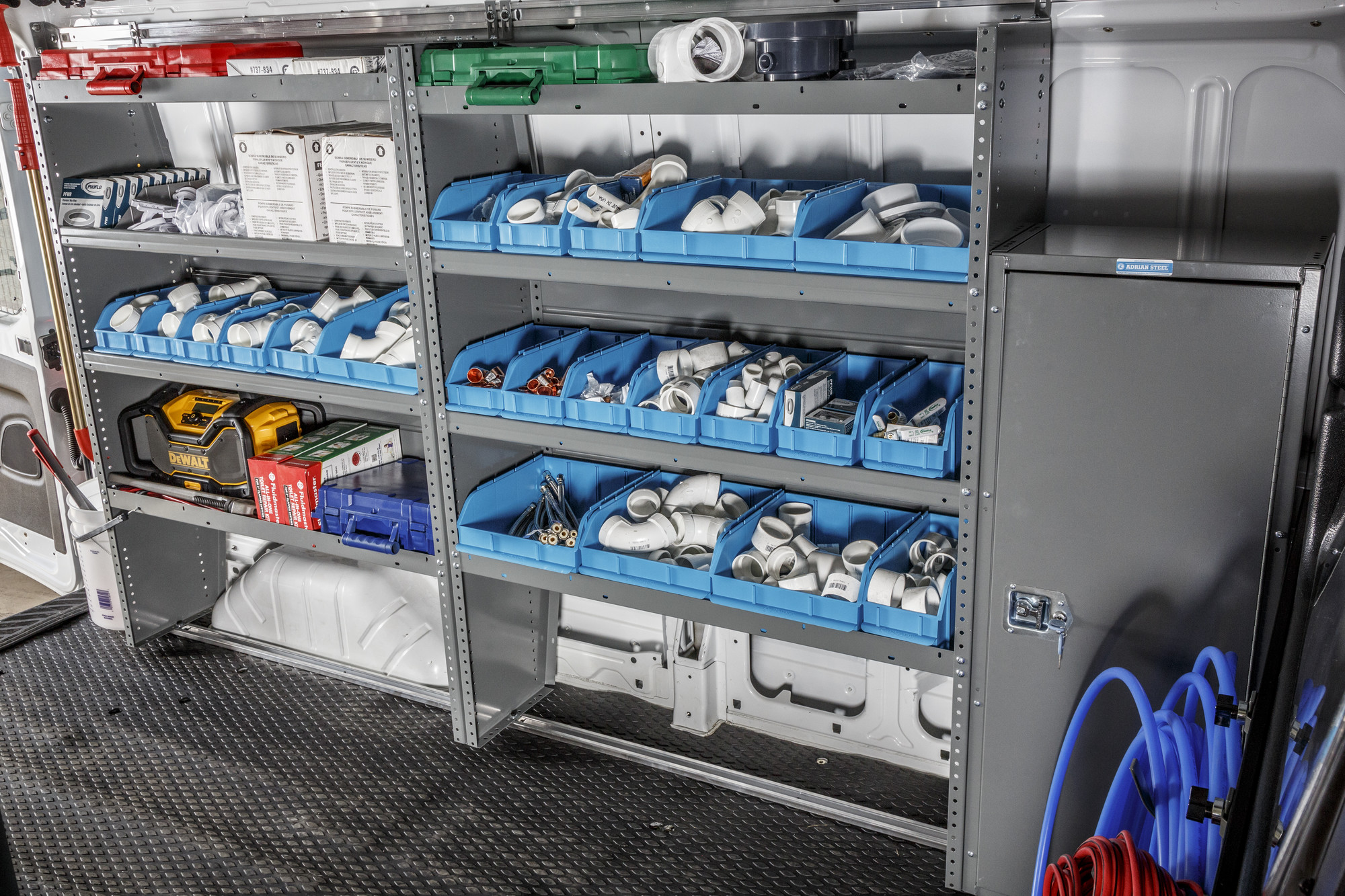 Steel Van Shelving in Connecticut | CT Truck & Van