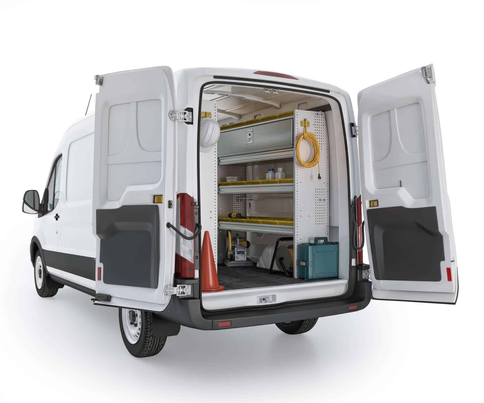 Aluminum Van Shelving in Connecticut | CT Truck & Van