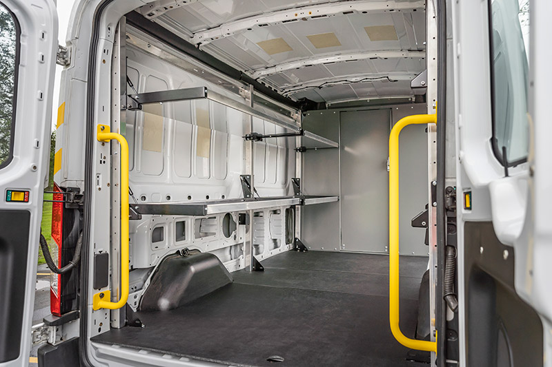 Folding Van Shelving in Connecticut | CT Truck & Van