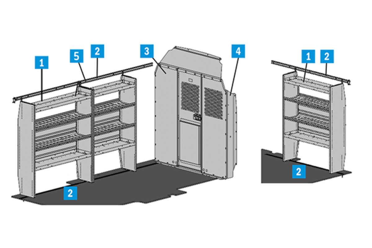 HVAC & Mechanical Van Interiors in Connecticut | CT Truck & Van